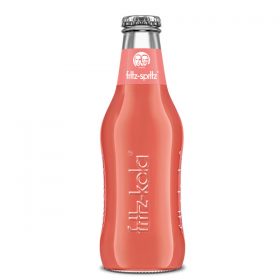 Fritz-Spritz Bio Rhabarberschorle 24 x 0,2L Glas MEHRWEG - Getränke Staude